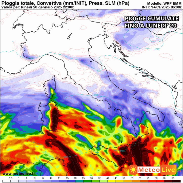 Meteo: Italia divisa in due per altri sette giorni, ecco il rischio ...