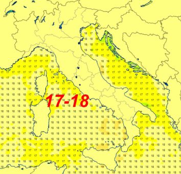 Le temperature del mare registrate lunedi 11 maggio - MeteoLive.it